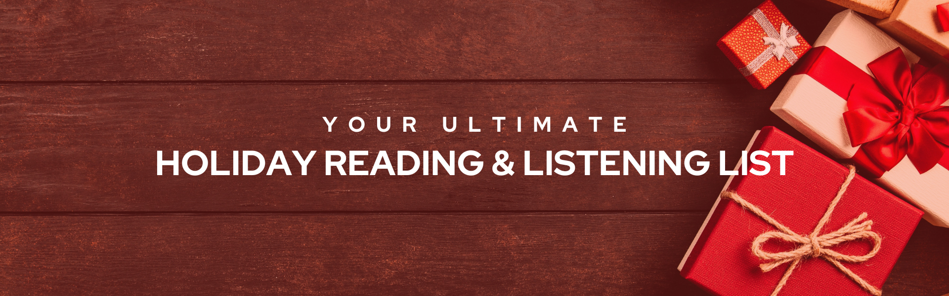 Your Ultimate Holiday Reading and Listening List - Talent Bureau